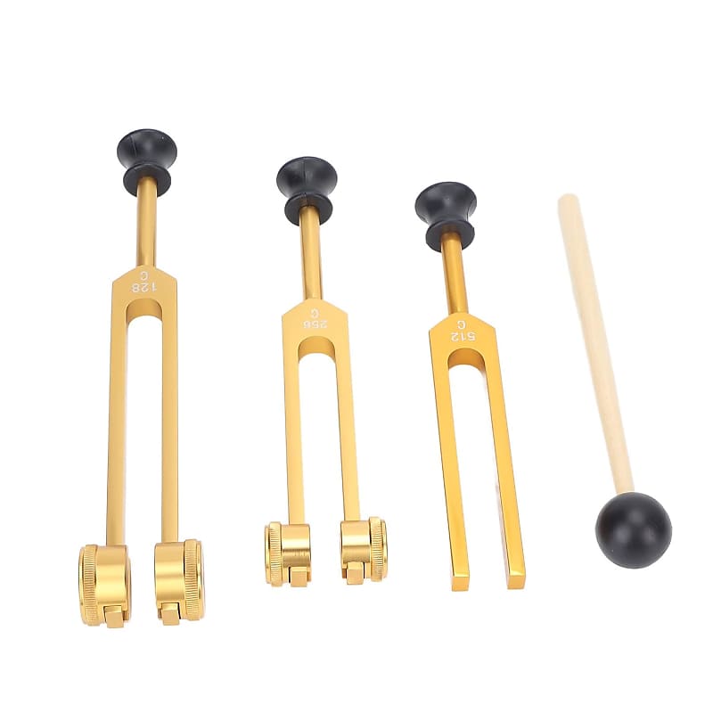 Aluminum Alloy Tuning Fork Set, 128 256 512Hz Portable Tuning | Reverb