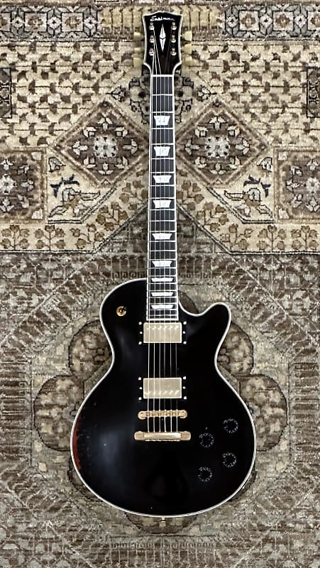 Eastman SB57/V-BK Solid Body Electric in Antique Black w/ | Reverb