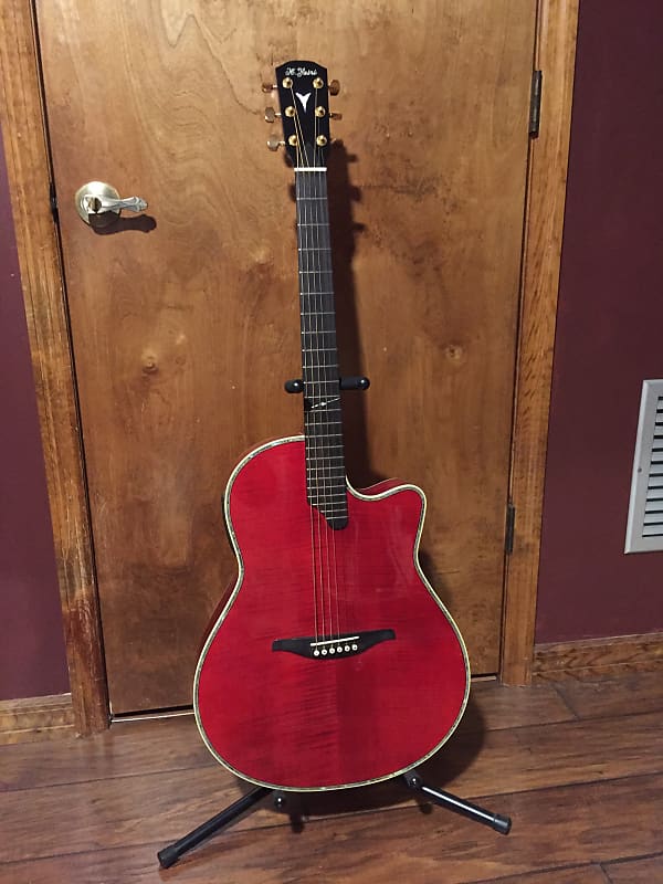 K. Yairi YD-88M 2017 Red Flame Maple | Reverb