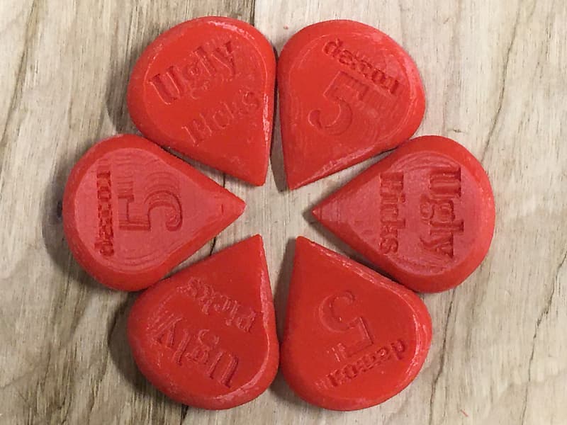Ugly Picks demon 6 pack 5mm 2023 | Reverb