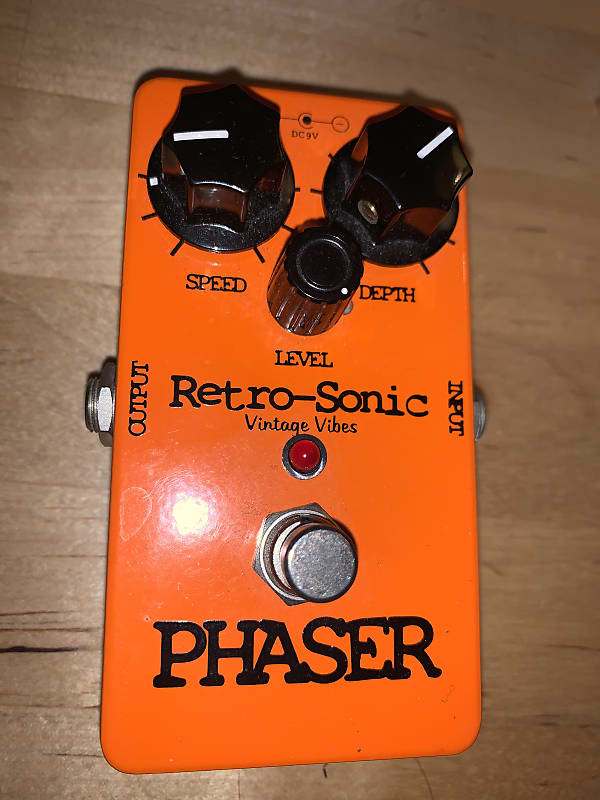 Retro sonic Phaser Orange | Reverb