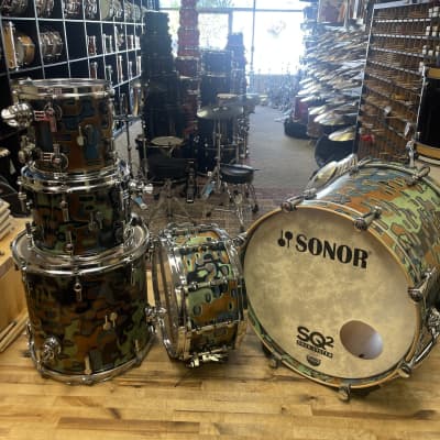 Sonor SQ2 2022 - Silver Sparkle Lacquer | Reverb