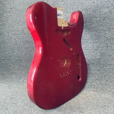 Metallic Red Tele Telecaster Style Guitar Basswood Body | Reverb