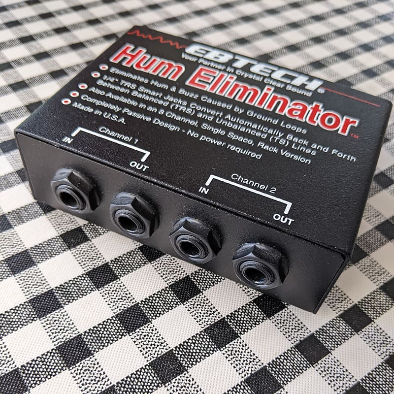 Ebtech Hum Eliminator, Dual channel | Reverb