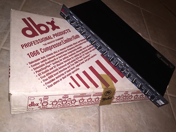 DBX 1066 Compressor / Limiter / Gate | Reverb