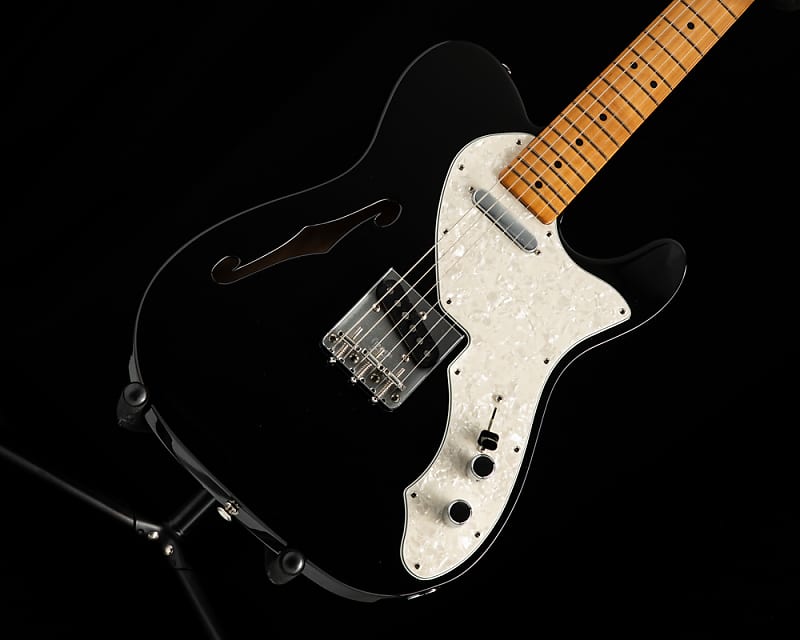 Fender Vintera II 60s Telecaster Thinline Black | Reverb