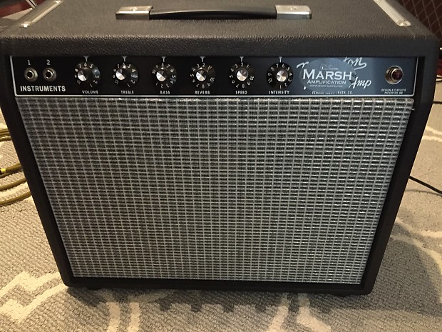 Fender Princeton Reverb Hand Wired By Marsh Amplification | Reverb