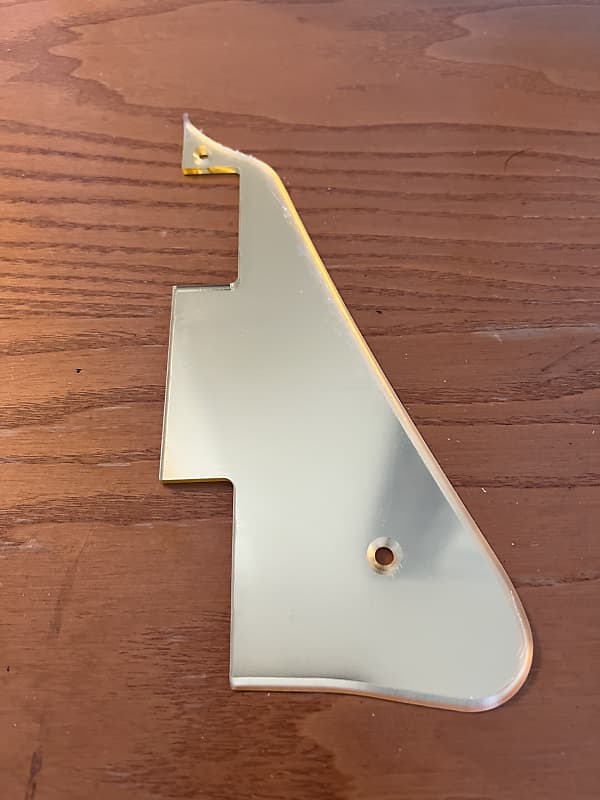 NOS GOLD MIRROR LES PAUL SCRATCH PLATE PICKGUARD LES PAUL | Reverb