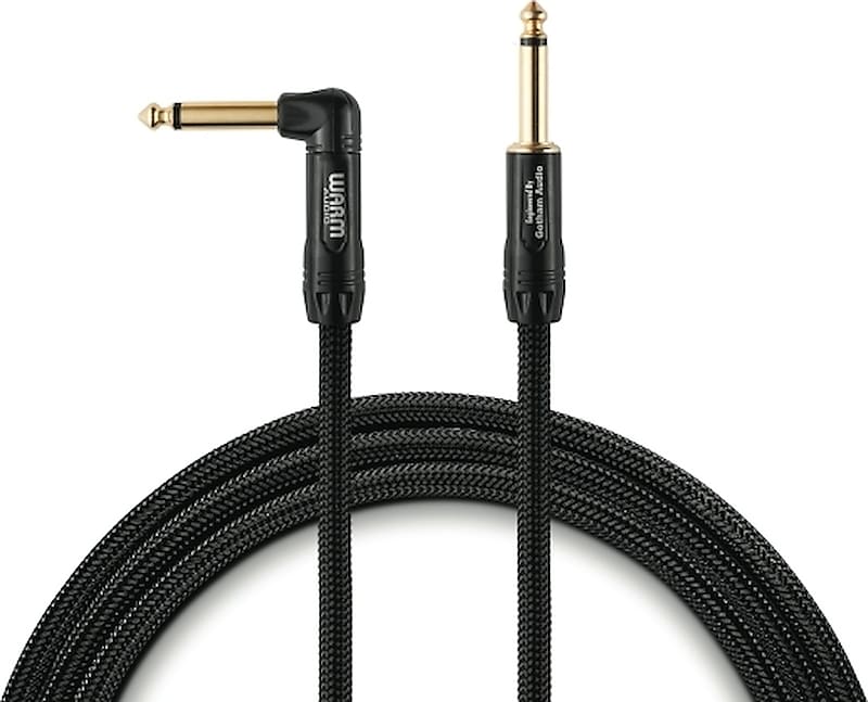 Premier Series - 1 End Right-Angle Instrument Cable | Reverb
