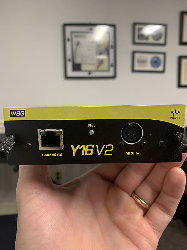 Waves Waves y16 card for sound grid. Yamaha 2020 | Reverb