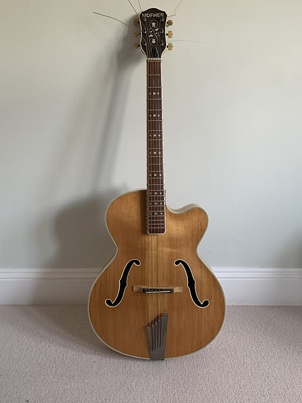Hofner President 1960 Natural Blonde | Reverb UK