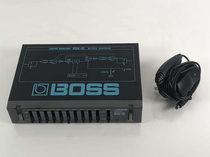Boss RGE-10 Graphic Equalizer | Reverb