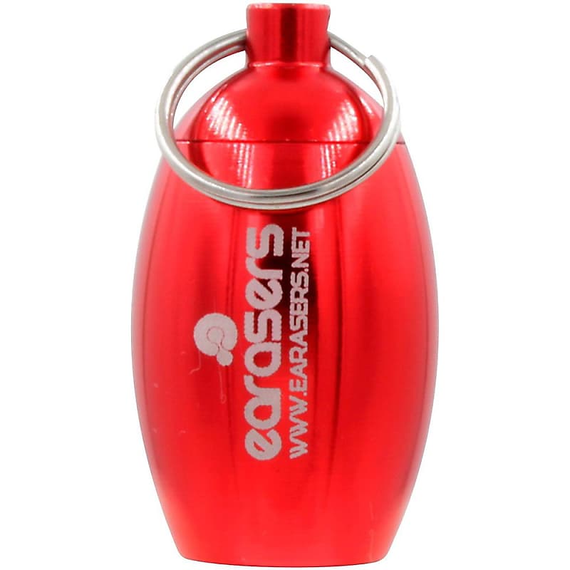 Earasers Ear Plug Carrying Case Red | Reverb