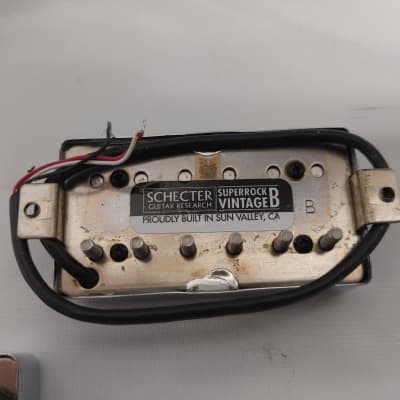 Schecter SuperRock Vintage Distortion Humbucker Pickup Set - | Reverb