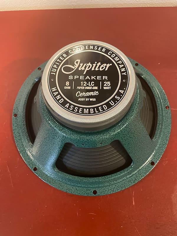Jupiter 12" speaker American ceramic 2023 8 0hm- Green | Reverb