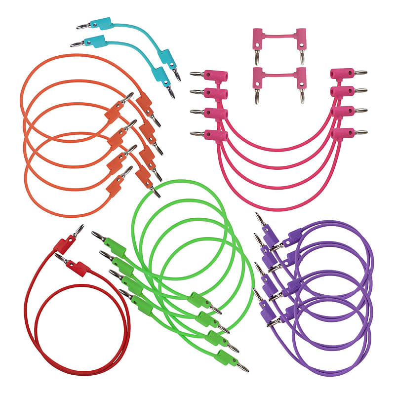 Ciat-Lonbarde Din Datin Dudero Oval Patch Cable Set (21 | Reverb