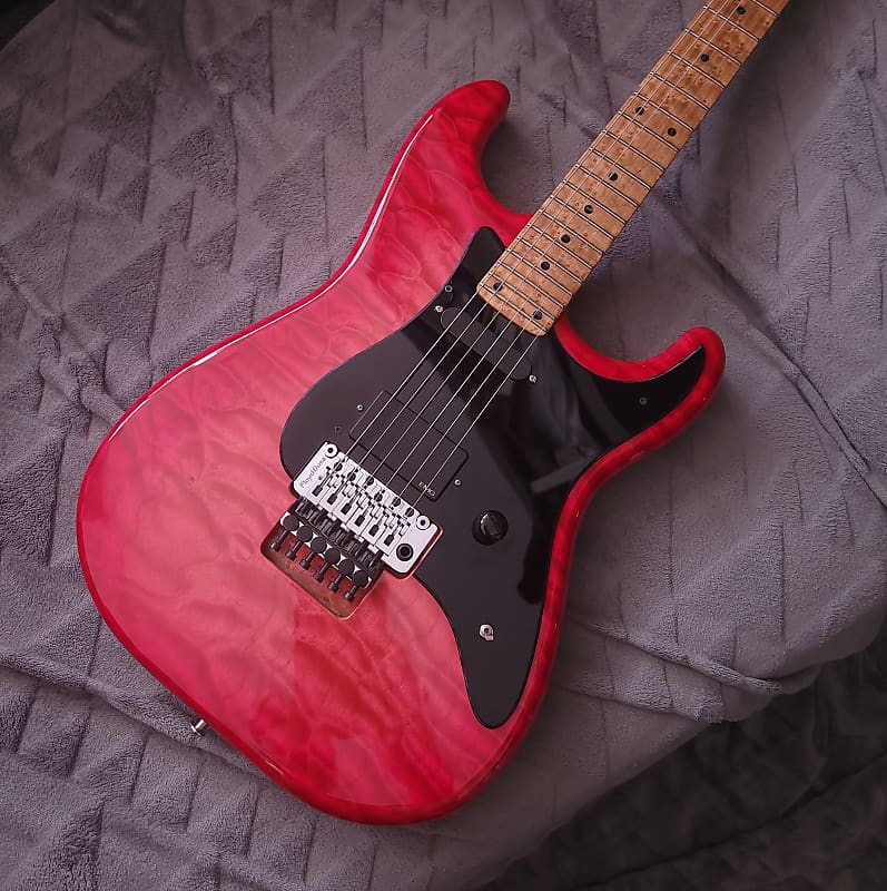 ESP Custom Order SEC Strat - Thick Quilt Maple top / | Reverb UK