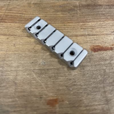 Rare Nickel Wilkinson USA Made Roller Nut Fits Fender Jeff | Reverb