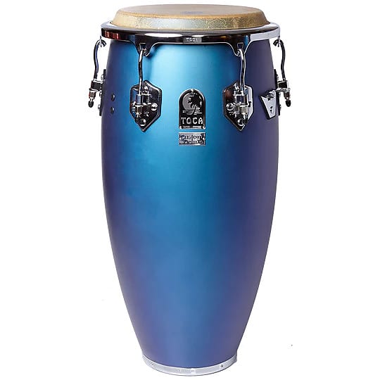 Toca Percussion Custom Deluxe 11" Quinto - Matte Blue | Reverb