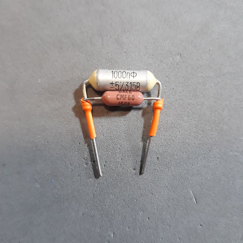 TREBLE BLEED "TV JONES/GOLDEN AGE" 1nF RUSSIAN PIO cap 150K | Reverb