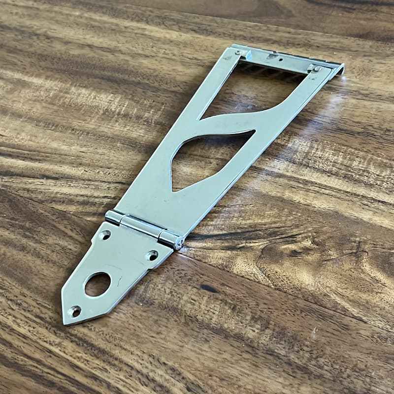 Univox Archtop Tailpiece 1970’s - Chrome | Reverb