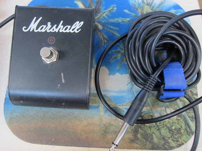 Marshall Foot Switch, Long Cable 1/4' Jack, Single Switch | Reverb