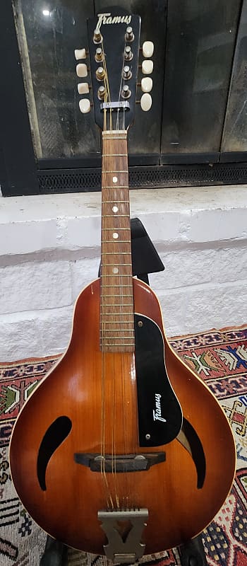 Framus Graziella B73 Teardrop/Archtop Mandolin 1970 | Reverb Canada
