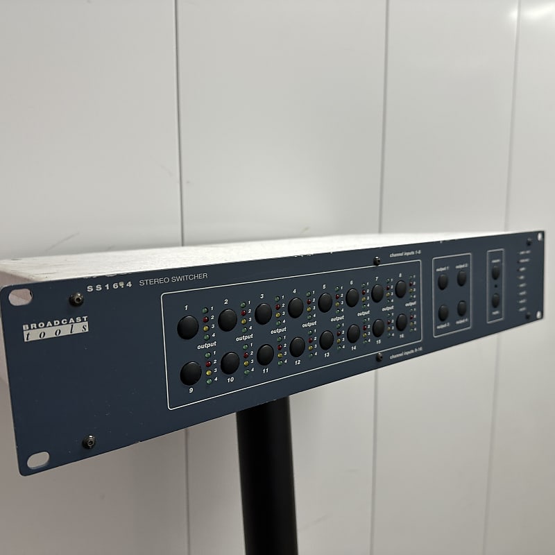 Broadcast Tools SS16.4 Stereo Switcher | Reverb