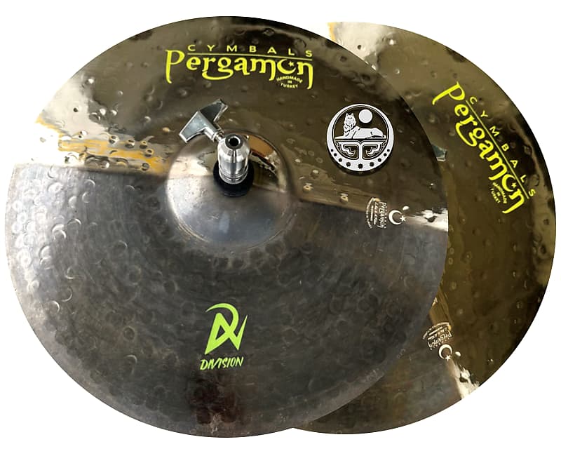 Pergamon Cymbals 15" Division Hi-Hat Paper Thin | Reverb