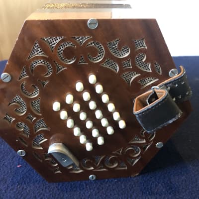 Bastari 48 button English concertina 1980s | Reverb