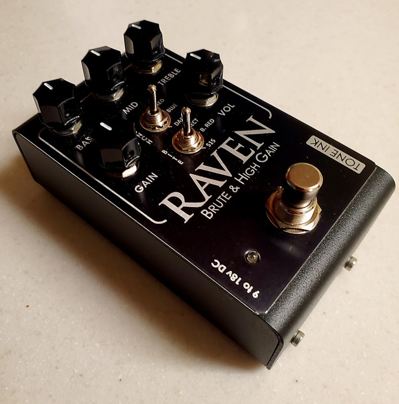 Tone Ink Raven 2023 Brute & High Gain Distortion Pedal | Reverb