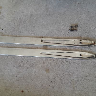 1960's Fender Guitar Amp Amplifier 19" Chrome Tilt Back Legs | Reverb