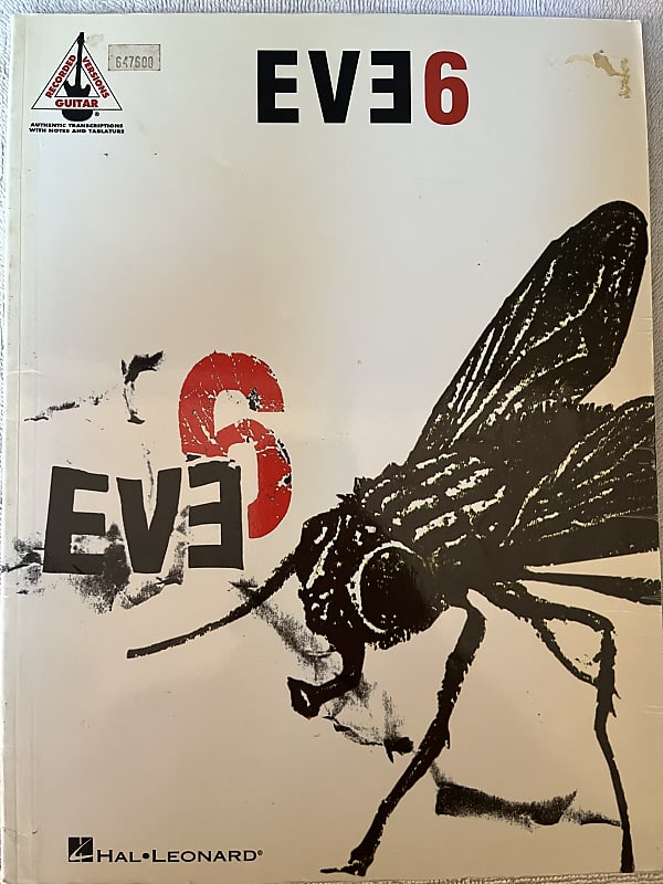 Eve 6 - S/T - Guitar Tab / Tablature Book | Reverb