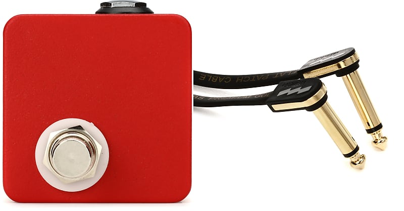 JHS Red Remote Auxiliary Footswitch Bundle with EBS PG-18 | Reverb