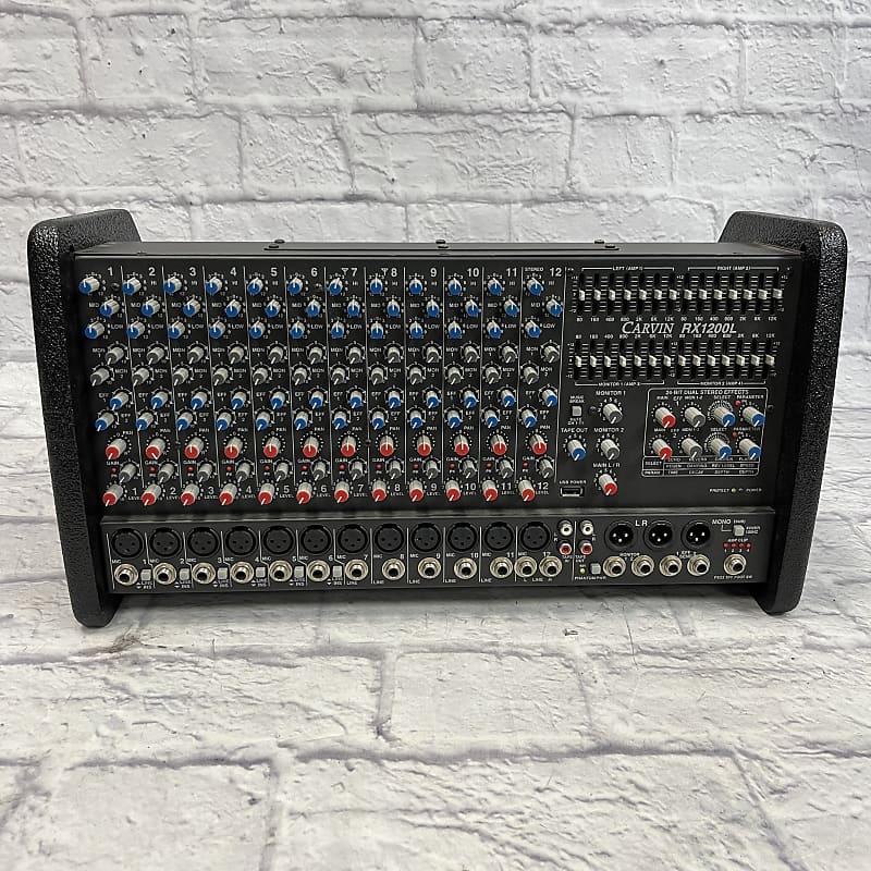 Carvin RX1200L 12-Channel Powered Mixer | Reverb