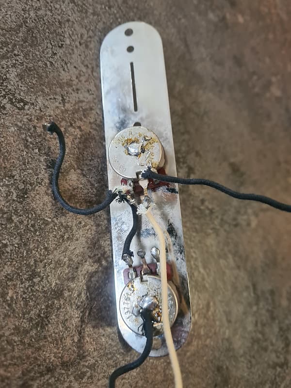 Vintage CBS Fender Telecaster pots with nylon | Reverb Australia