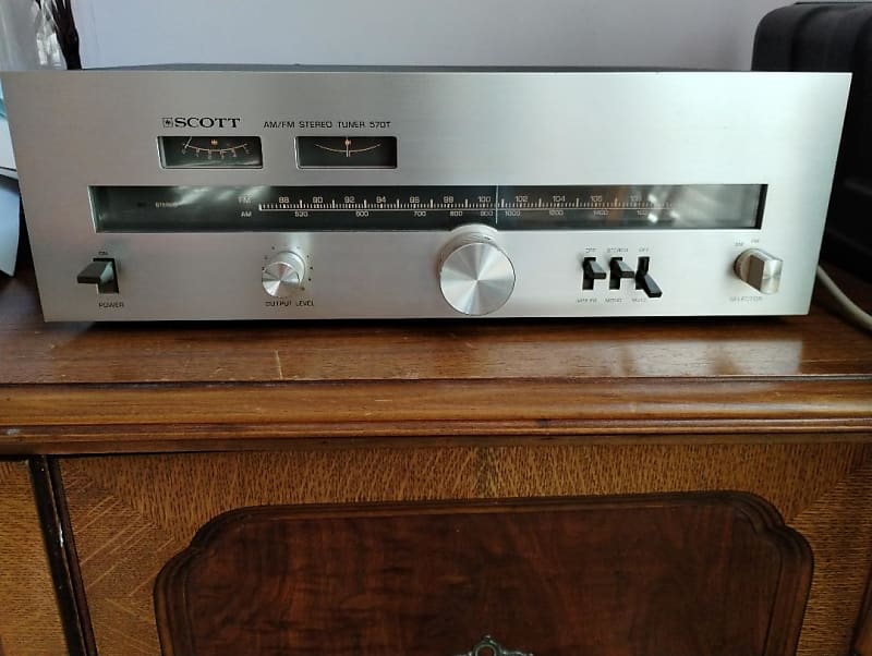 Scott 570T tuner in excellent condition - 1970's | Reverb