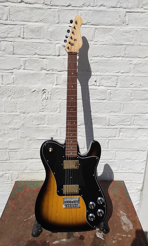 Sunn Mustang Telecaster Deluxe 1980's Sunburst | Reverb