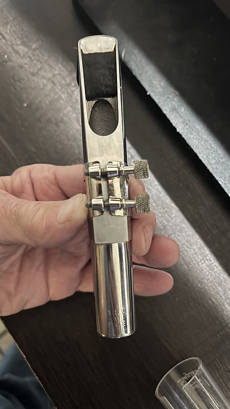 Berg Larsen Metal Bari Sax Mouthpiece 120/0 refaced | Reverb