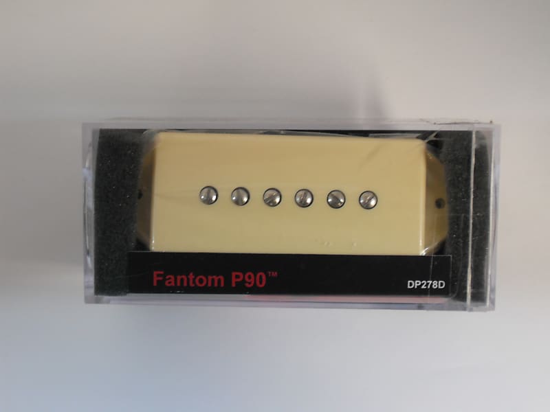 DiMarzio Fantom P-90 Soapbar W/Dog Ears Creme DP 278D | Reverb