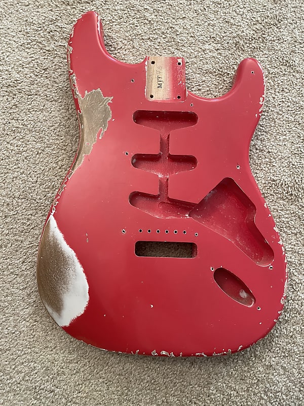 MJT Stratocaster 2021 Red | Reverb