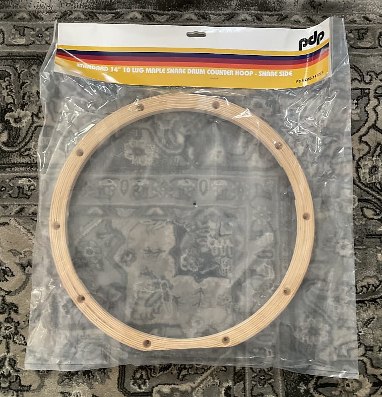 PDP Standard 14” 10 Lug Maple Snare Drum Counter Hoop - Snare | Reverb