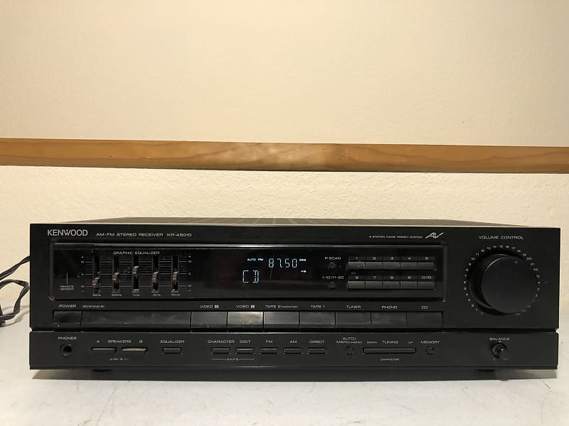 Kenwood KR-A5010 Receiver HiFi Stereo Vintage 2 Channel Phono | Reverb