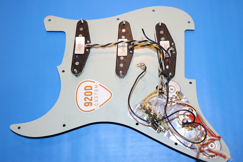920D Custom Wired Stratocaster Pickguard - Fender Custom Shop | Reverb