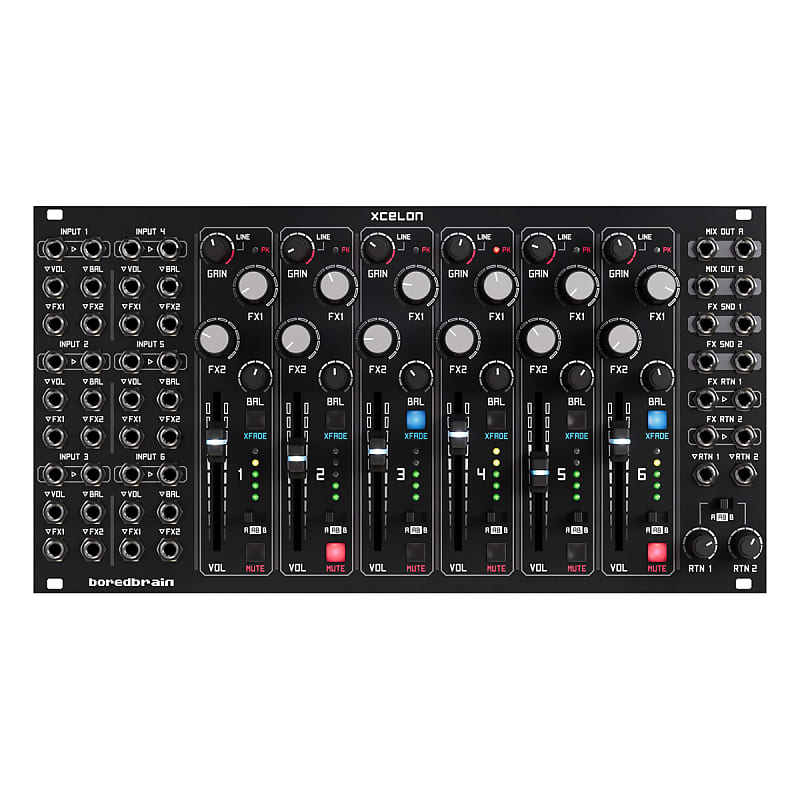 Boredbrain Xcelon Eurorack Mixer Module | Reverb UK