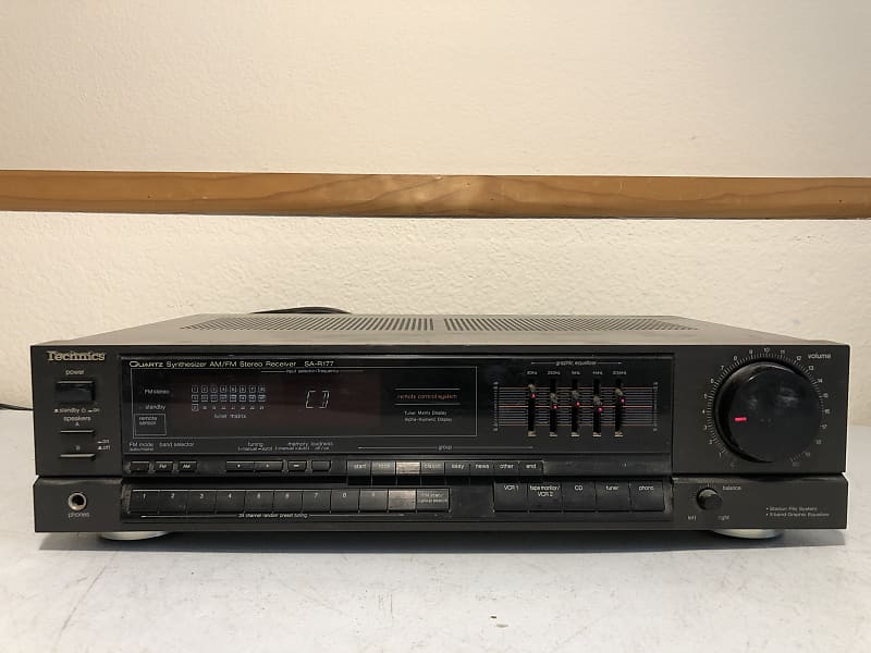 Technics SA-R177 Receiver HiFi Stereo Vintage Japan | Reverb