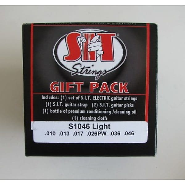 Sit Strings Guitar Gift Pack Per Chitarra Elettrica S1046 | Reverb
