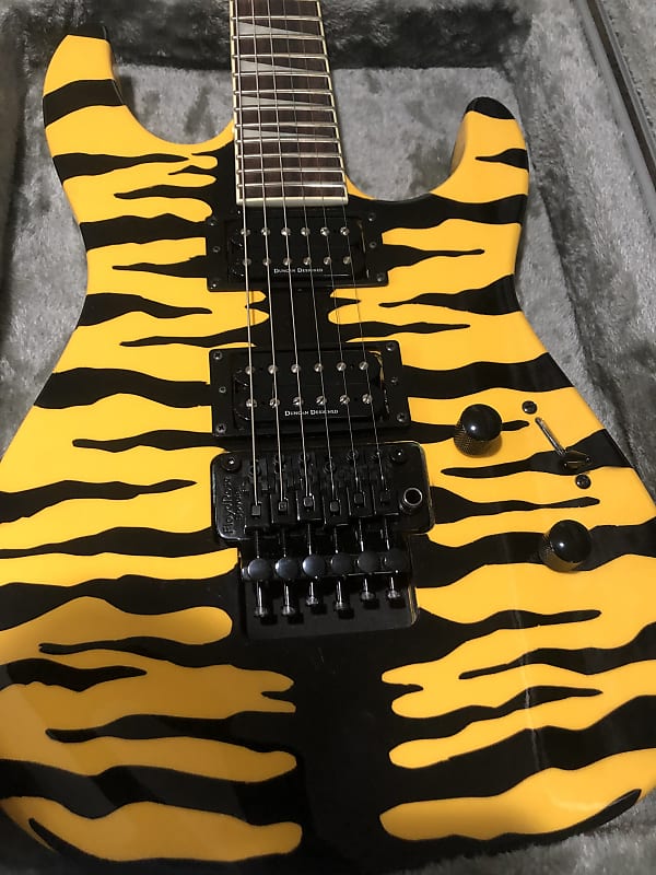 Jackson Soloist Bengal tiger yellow | Reverb