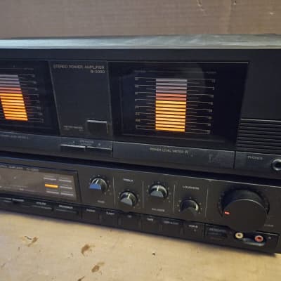 Sansui B-3000 & C-1000 Amplifier and Pre-Amp Set | Reverb