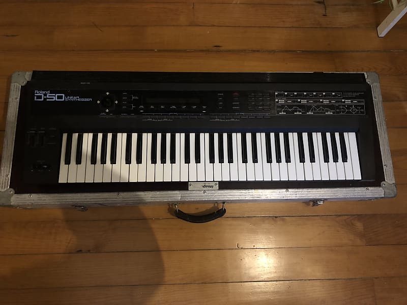 Roland D-50 + PG1000 Programmer Jethro Tull / Andrew Giddings | Reverb